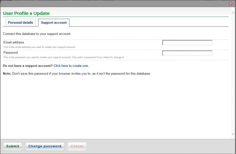 User Profile - Prelude Software Help