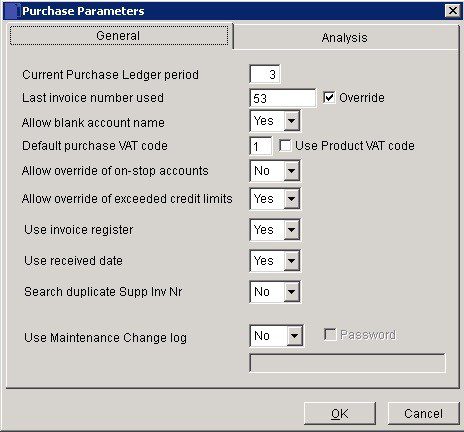 Purchase Ledger – Prelude Software Help