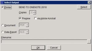 Using The Software - Printing Reports - Prelude Software Help