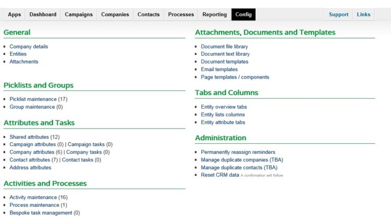 Config - General - Prelude Software Help