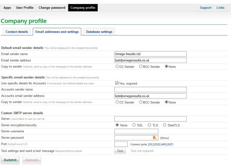 Company Profile - Prelude Software Help