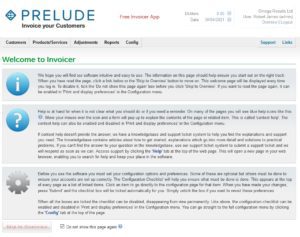 Using Invoicer - Prelude Software Help